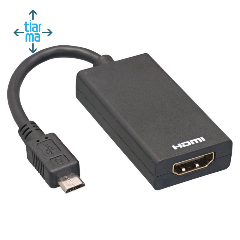 ส่งฟรี 1080P HDTV MHL Adapter Micro USB To HDMI Cable for Android ...
