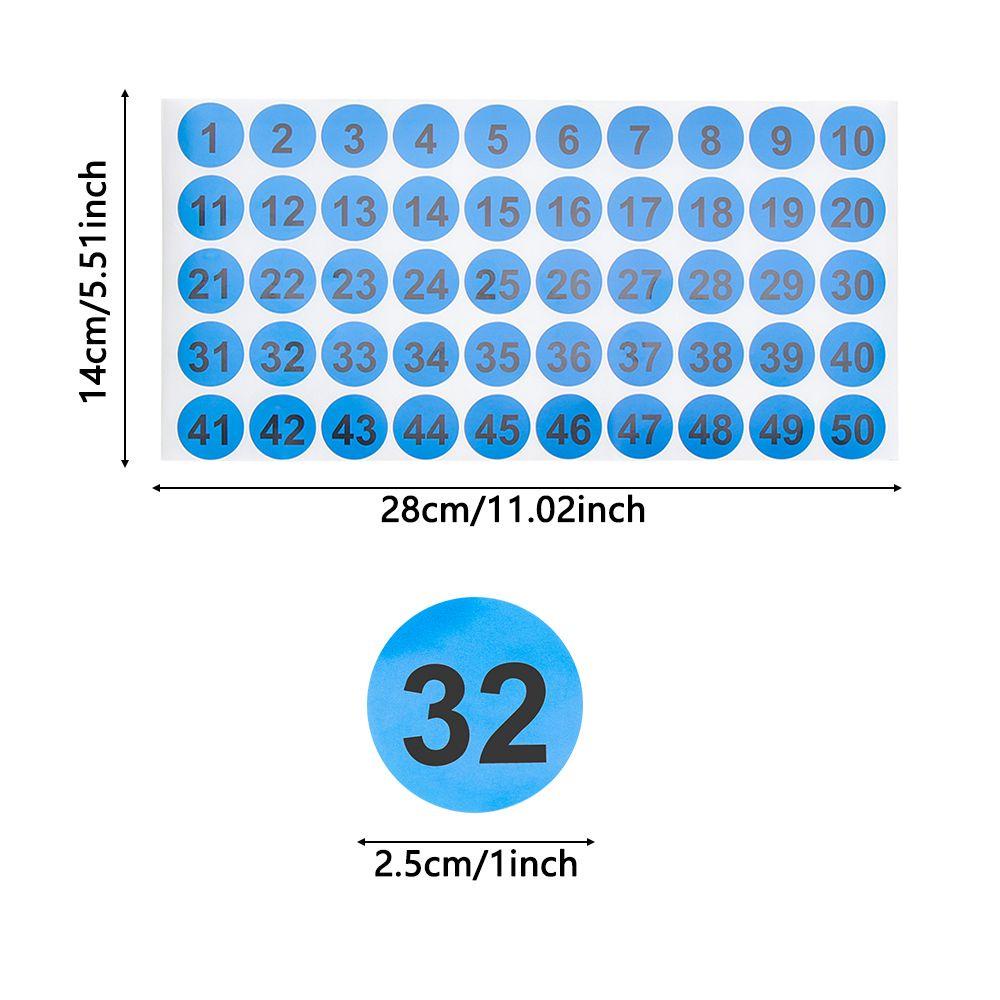 TOP 10 Sheet Art Number Sticker Handmade Sealing Stickers Digital Label ...