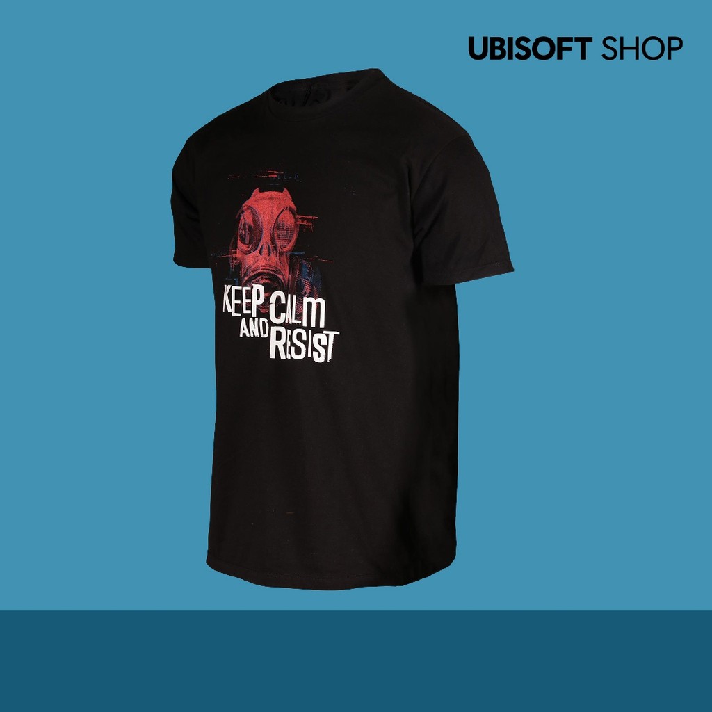 Ubisoft : Watch Dogs Legion - Keep Calm and Resist T-Shirt (Black ...