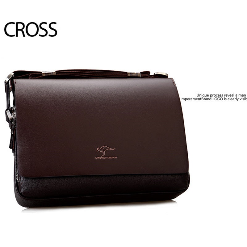 Please COD New Arrived luxury Brand mens messenger bag Vintage leather ...