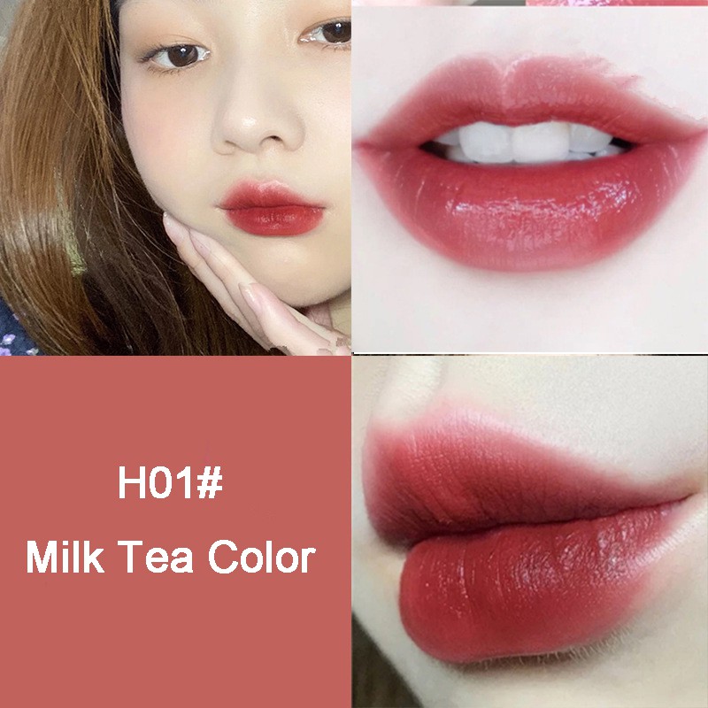 Hllr ลิปสติกคลาสสิกสีดํากันน้ําให้ความชุ่มชื้น - sheera.th - ThaiPick