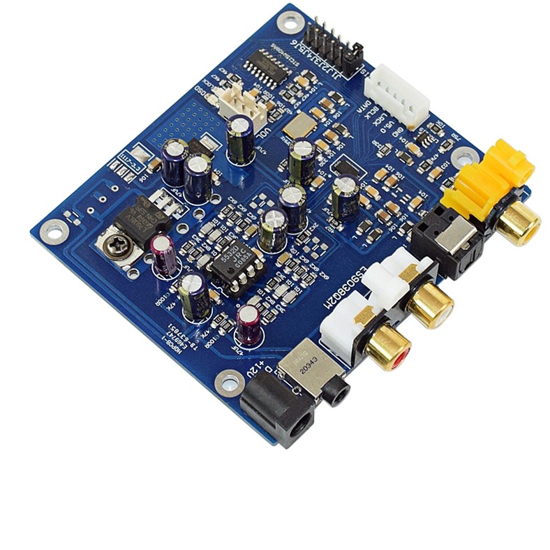 AIYIMA แผ่นบอร์ดโมดูล บอร์ดถอดรหัสเสียงDAC I2S DSD ออปติคอล สําหรับ ...