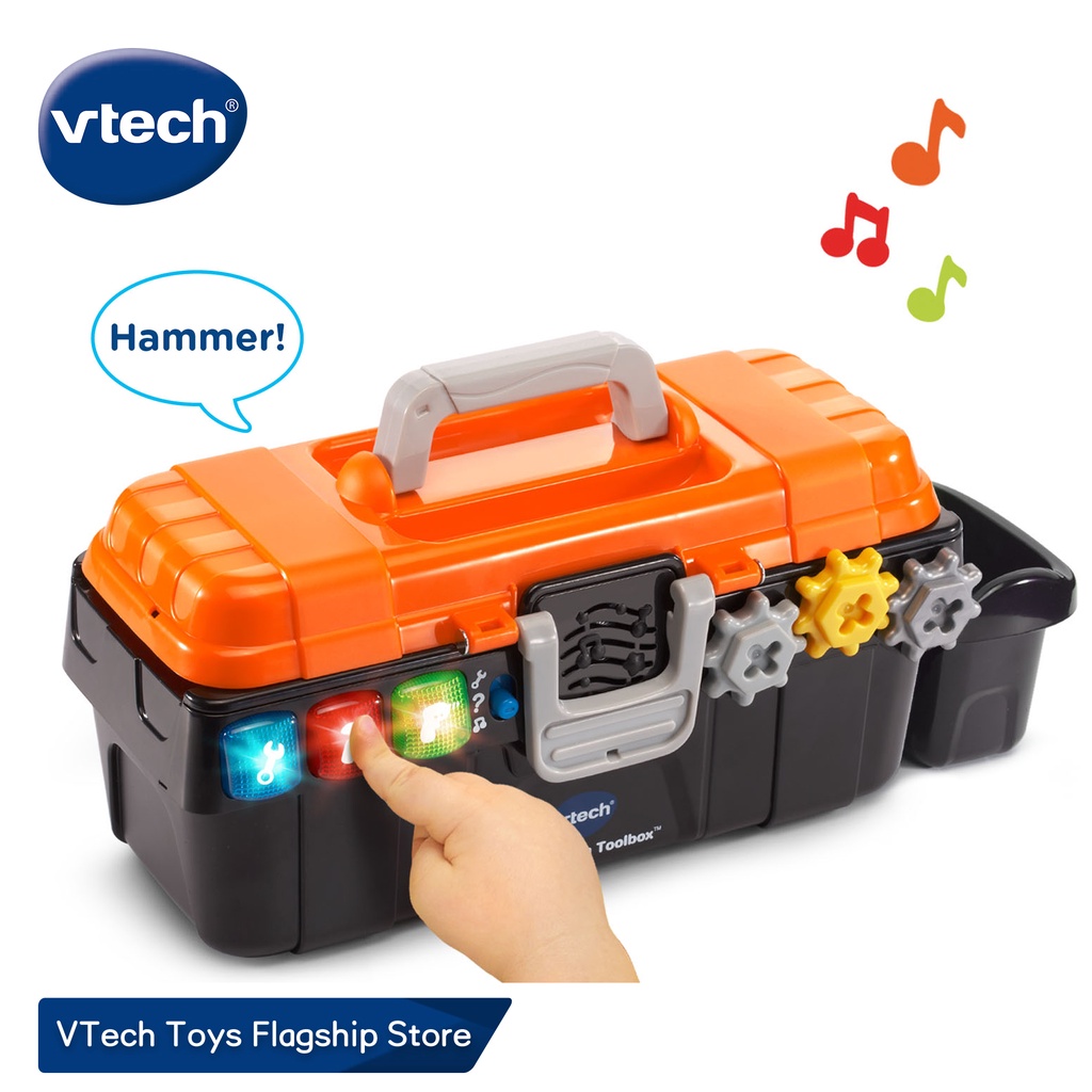 VTech Drill Learn Toolbox Role-Play Toys Pretend Play Boys Toys Kids 2 ...