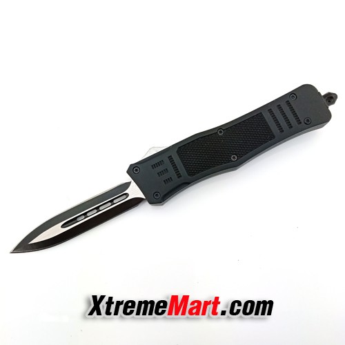 มีดสปริงตรงขนาดกลาง คมสองด้าน Microtech Combat Troodon 00556 D/E ...