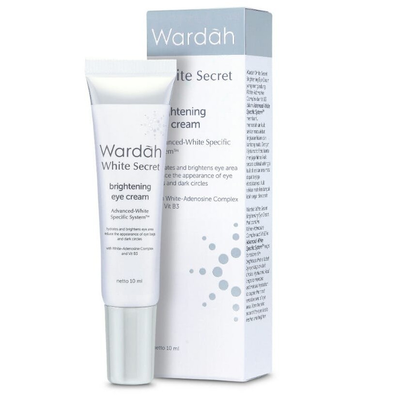 Wardah White Secret อายครีมบํารุงรอบดวงตา 10มล - noonacosmetic.th ...