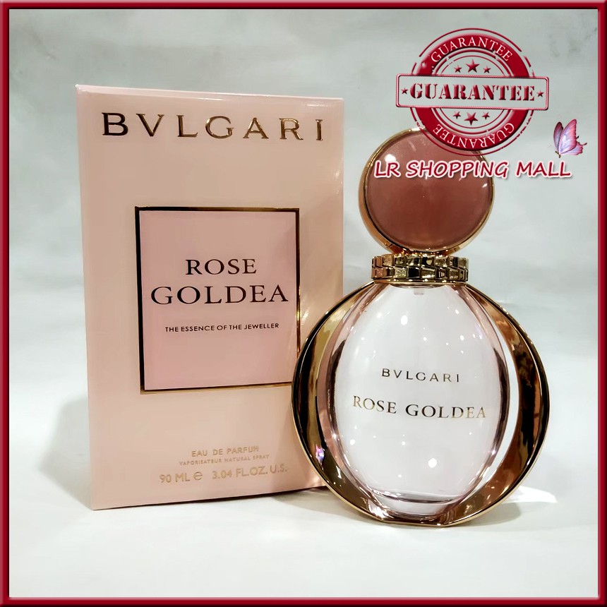 น้ำหอมผู้หญิง Bvlgari Rose Goldea EDP 90 ml. (กล่องจริง) | Shopee Thailand