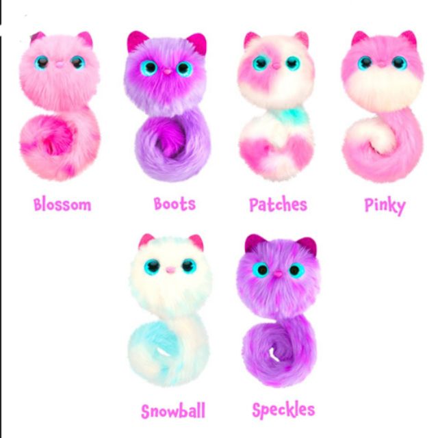 Pomsies แมว Pomsies 6 สหาย นำเข้าแท้จากอเมริกา น่ารัก ฟรุ้งฟริ้ง ของ ...