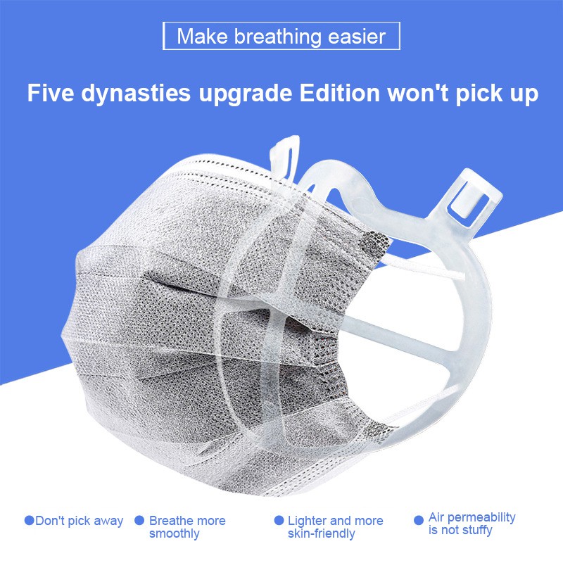 ฐานรองหน้ากากแบบมีหูคล้องรุ่นอัพเกรด ฐานรองแมส ซิลิโคนนิ่มรองหน้ากาก 3D ...