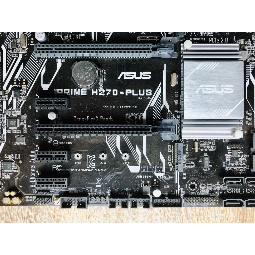 Mainboard ASUS PRIME H270-PLUS 5X Protection 3 (สินค้า 98 เทสใส่กล่อง ...