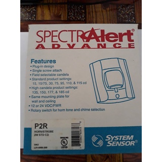 HORN/STROBE - P2R System sensor | Shopee Thailand