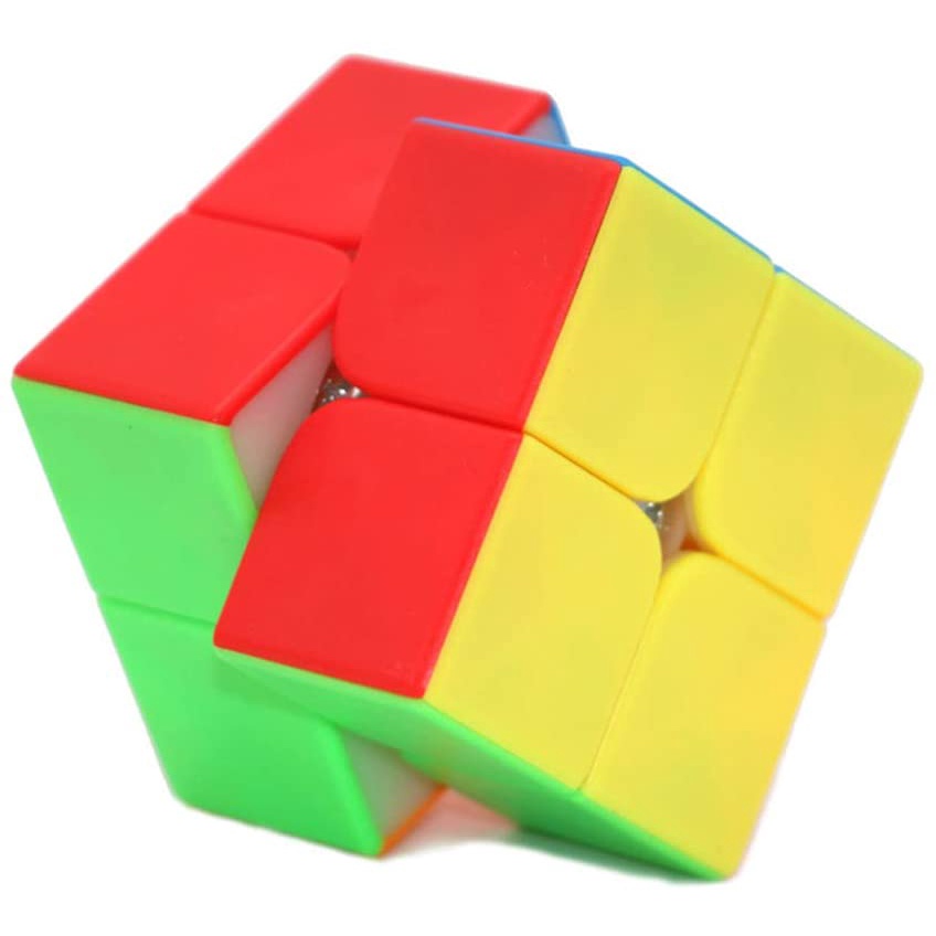 Moyu Vivid Color Magic Cube Bundle of 2x2 3x3 Pyramid Primary Smooth ...