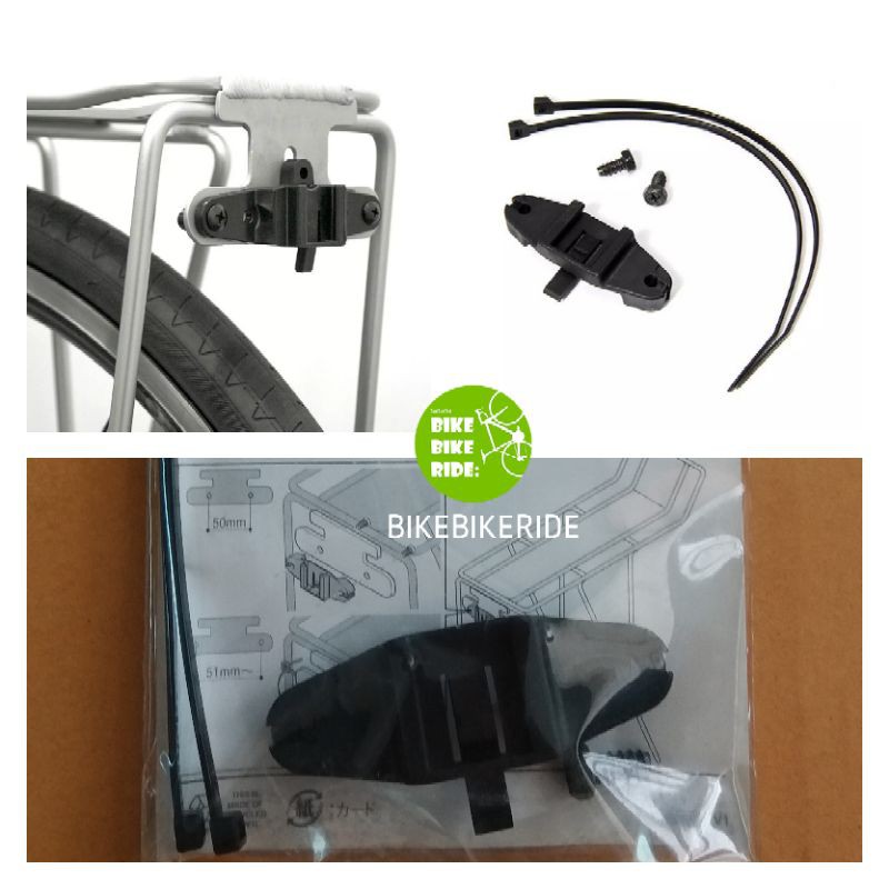 อแดปเตอร์ไฟท้ายติดตะแกรงหลัง CATEYE Rail Rack Mount Bracket 5342250 ...