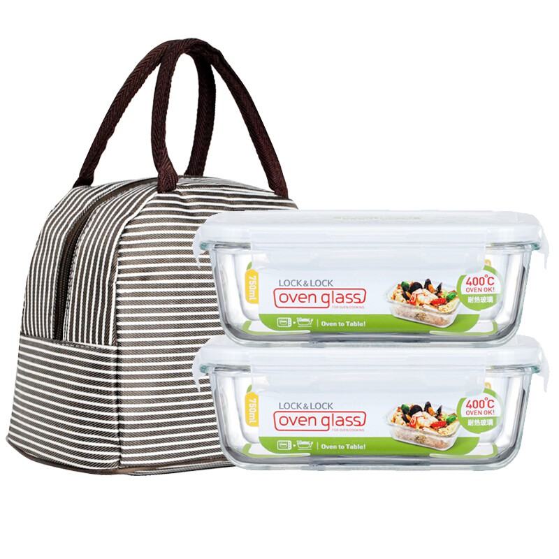 In The Lunch Box Cute Ceramic Divider Crisper 3 Grids Microwave Lunch ...