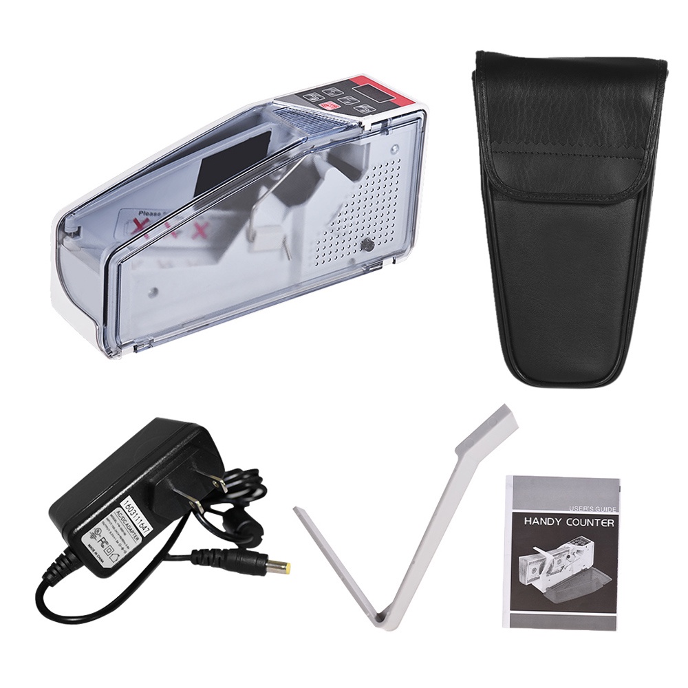 Portable Mini Handy Money Counter Worldwide Bill Cash Banknote Note ...
