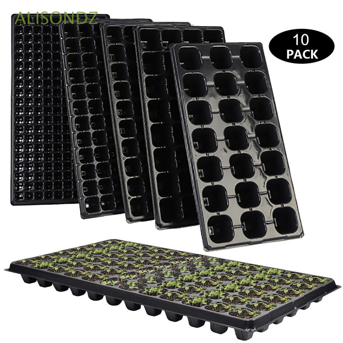 ALISONDZ Garden Nursery Tray Germination Flower Pot Seedling Tray Seed ...
