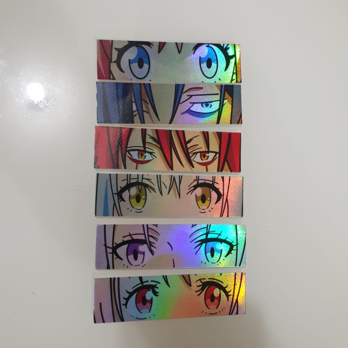 Anime Slap Sticker - Set Tensei shitara Slime Datta Ken / Tensura 6pcs ...