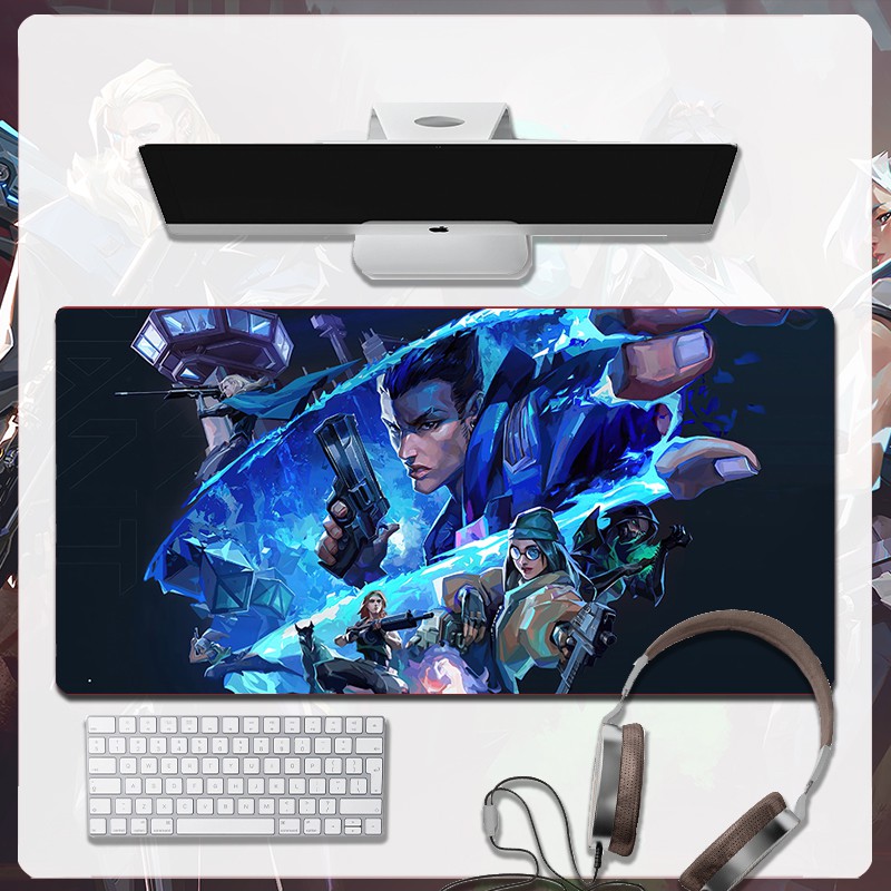 Valorant Extended Gaming MouseMat Keyboard mouse pad (60cm x 30cm) Lwcr ...