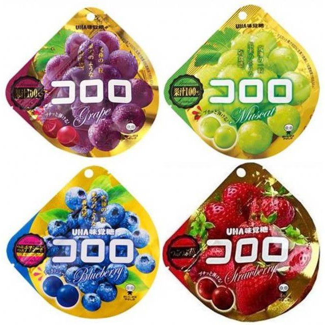 เยลลี่ญี่ปุ่น UHA Cororo Jelly เยลลี่โคโรโระ เยลลี่ผลไม้#ขนมญี่ปุ่น ...