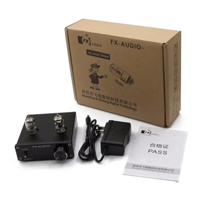 FX-AUDIO TUBE-01 ปรีแอมป์หลอด 6J1 (รับประกัน 1 เดือน) - power_connex ...