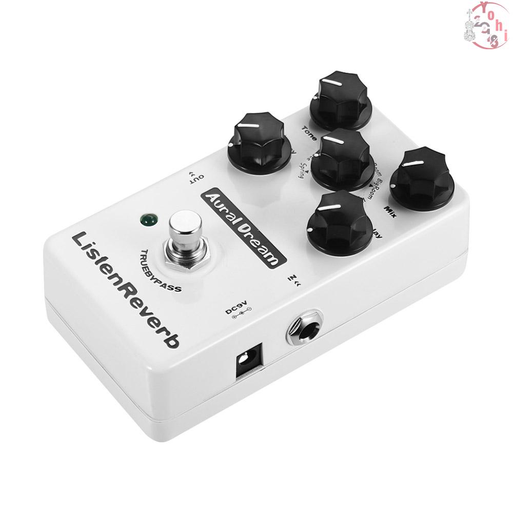 เอฟเฟคกีต้าร์ Aural Dream Listen Reverb 8 Rever Effects สําหรับกีต้าร์ ...