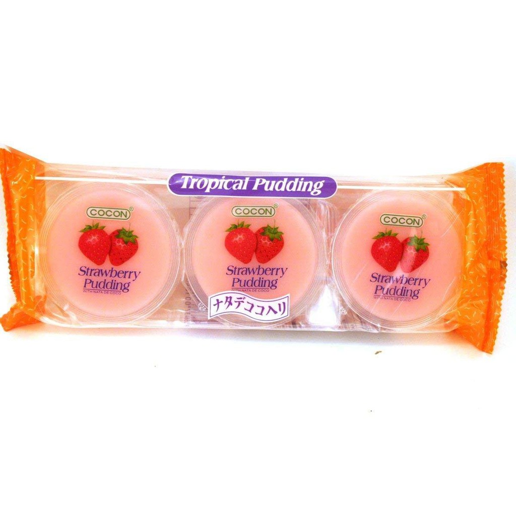 Cocon Tropical Pudding with Nata De Coco jelly 240g | Shopee Thailand