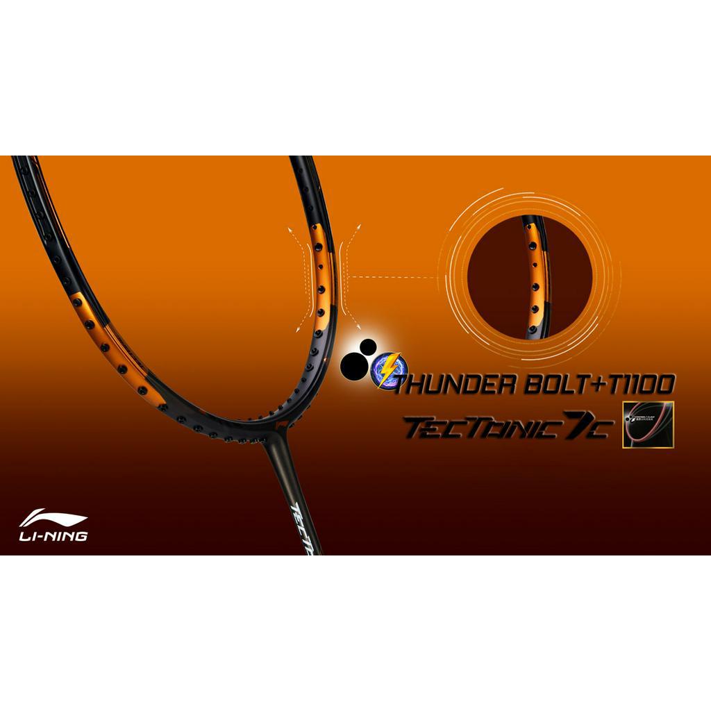 LI-NING ไม้แบดมินตัน รุ่น TECTONIC 7C (AYPQ148-4S) แถมซองใส่แบดมินตัน ...