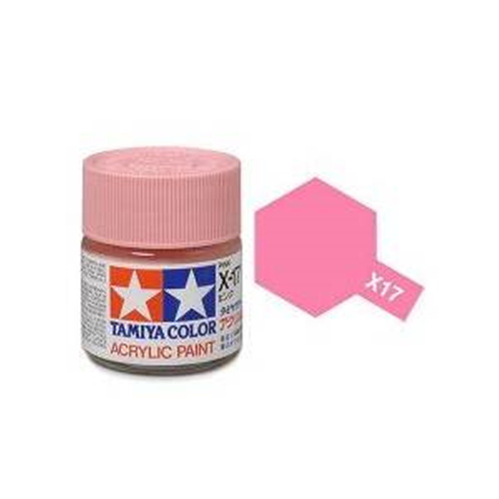 Tamiya Acrylic Paint X-17 (Pink) | Shopee Thailand