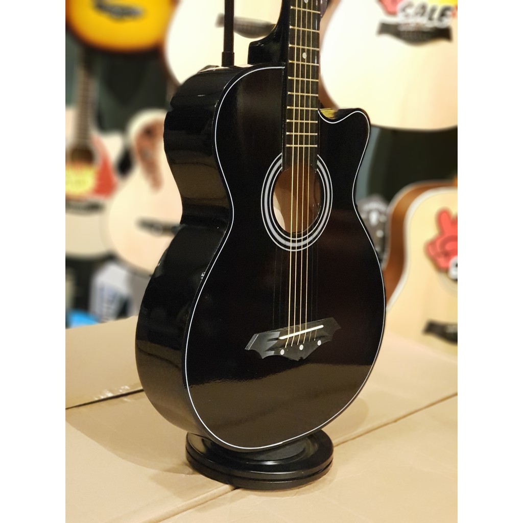 กีต้าร์โปร่ง ???? OverSpeed ขนาด 38 นิ้ว รุ่น OS-38C มีเหล็กดามคอ ขันคอ ...