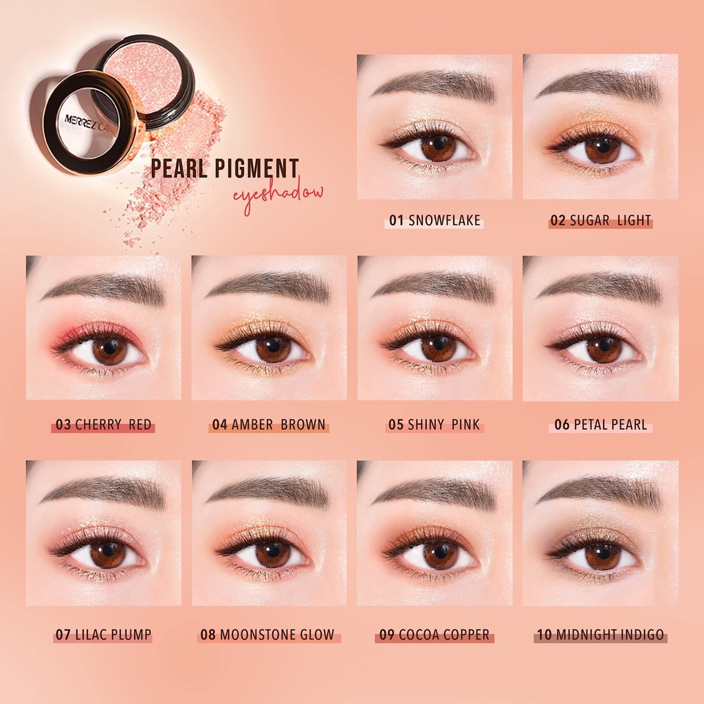 Merrezca Pearl Pigment Eyeshadow - merrezca_official - ThaiPick