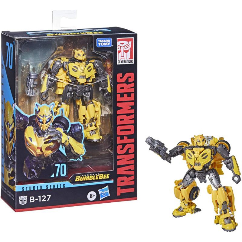 TRANSFORMERS Toys Studio Series 70 Deluxe Class Bumblebee B-127 Action ...