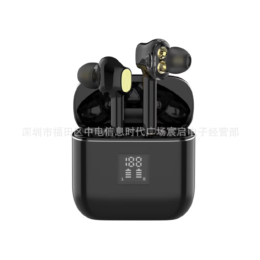 ชุดหูฟังบลูทู ธ แหวนเคลื่อนไหวคู่ TWS07 binaural 5.0 สเตอริโอสมาร์ท ...