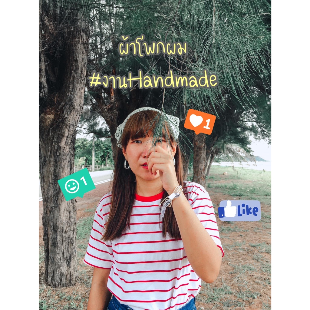 ผ้าโผกหัว ผ้าคาดผม Handmade | Shopee Thailand