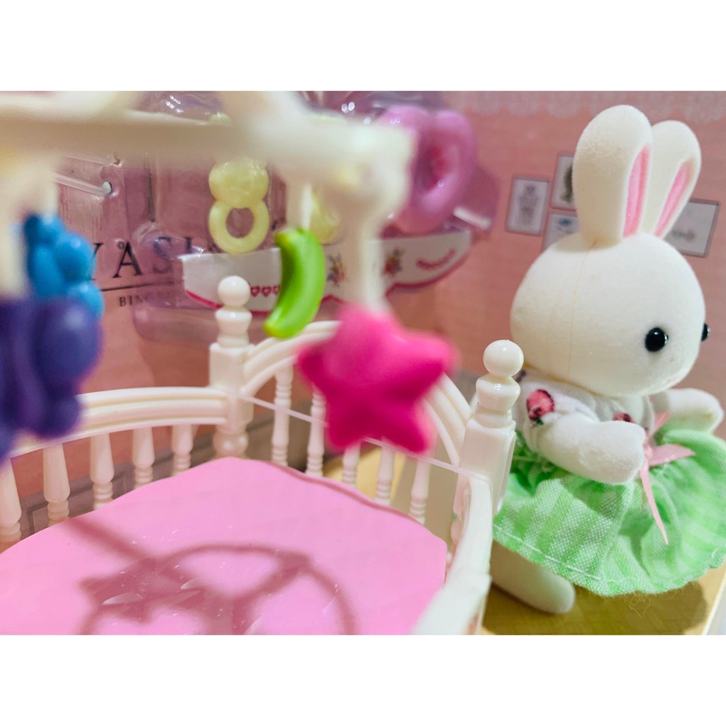 บ้านตุ๊กตา Yasini Series Bay Dreamy เฟอร์นิเจอร์สำหรับบ้านตุ๊กตากระต่าย ...