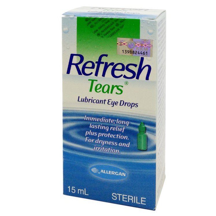 Allergan Refresh Tears Lubricant Eye Drops (15ml) HwAi | Shopee Thailand
