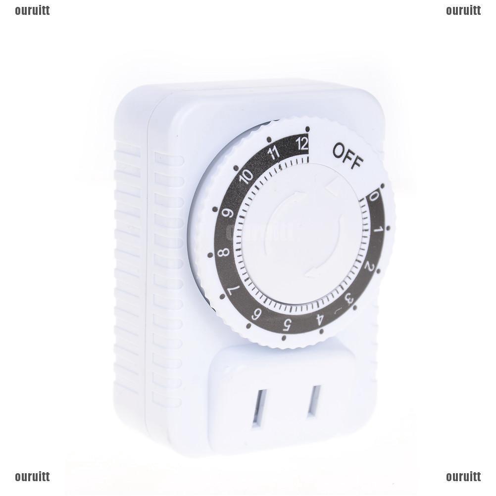 SP 12 Hour Timer Siwtch Electrical Mechanical Time Wall Plug Switch ...