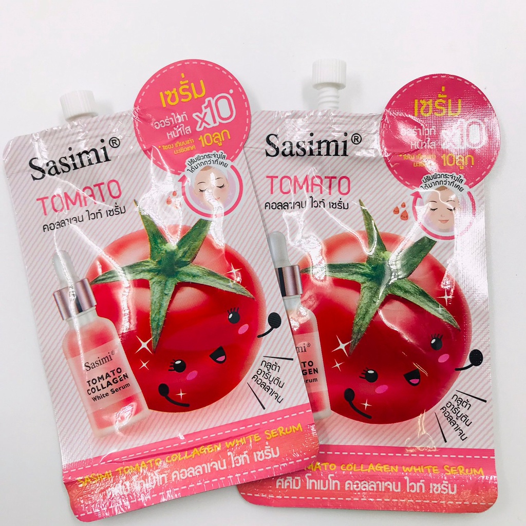 เซรั่ม มะเขือเทศ โทเมโท คอลลาเจน ไวท์ เซรั่ม ผิวดูเปล่งปลั่ง มีออร่า ...