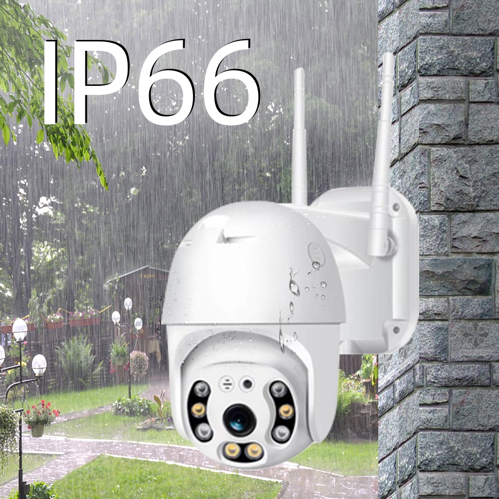 Outdoor Security Camera 1080P Home WiFi IP Camera Pan Tilt Dome ...