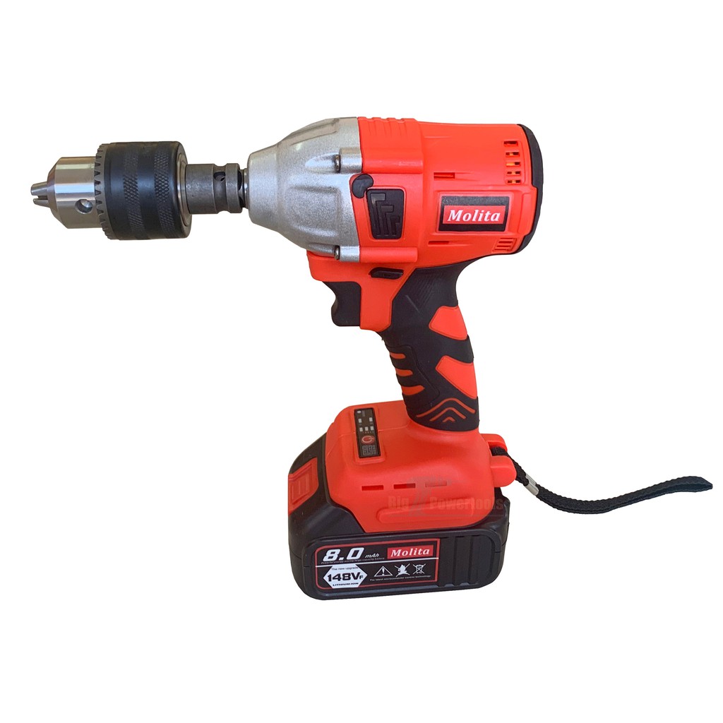 MOLITA บล็อกแบต 148Vแบต Li-ion 2ก้อน บล็อกไฟฟ้า บล็อคไร้สาย ล็อก ...