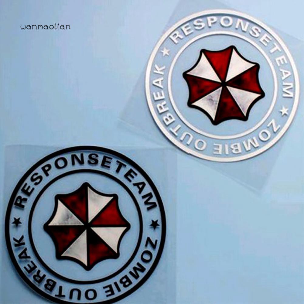 สติ๊กเกอร์ติดรถยนต์ Resident Evil Pattern - wanmaolian1.th - ThaiPick