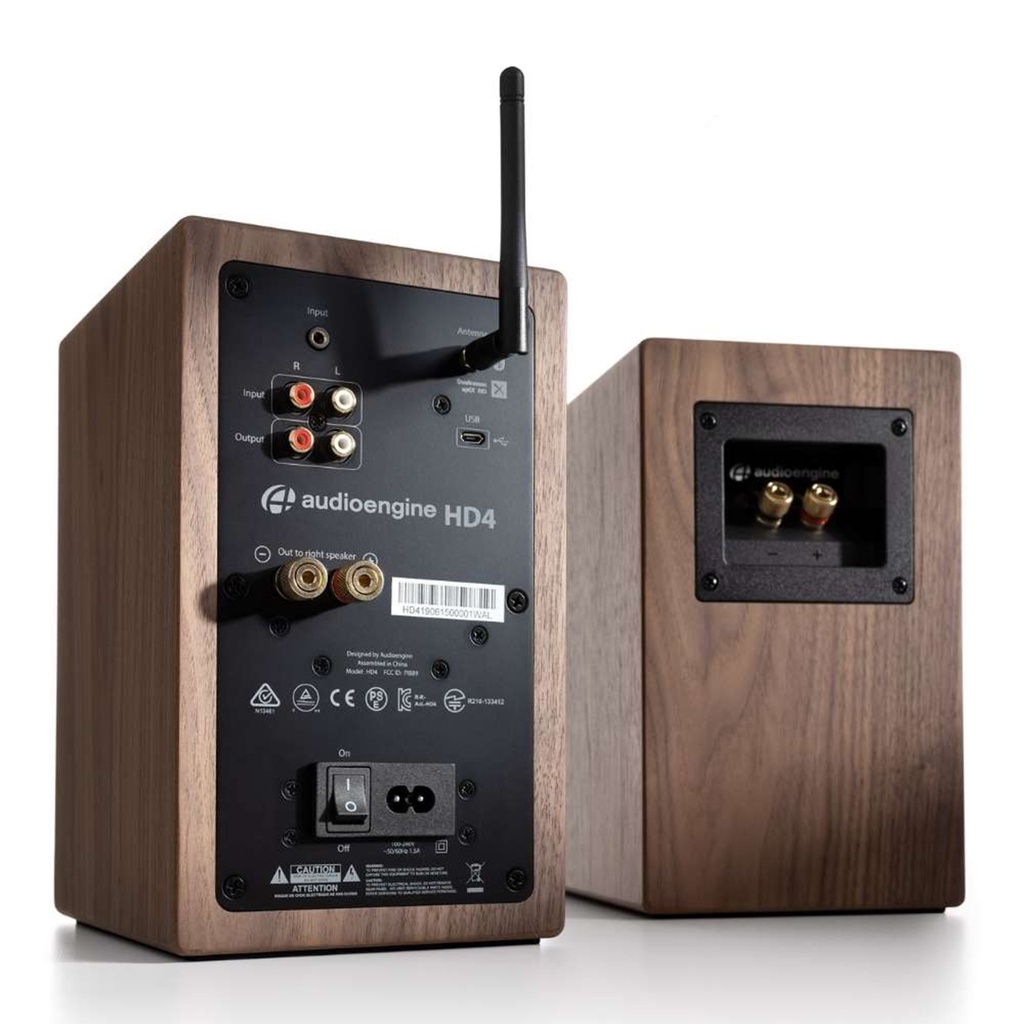 Audioengine HD4 Wireless Speaker Bluetooth Bookshelf ลำโพงไร้สาย ลำโพงบลูทูธ คุณภาพเสียงสูง ...