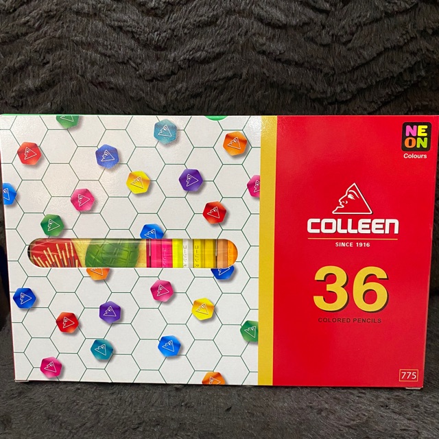 ดินสอสี สีไม้ คอลลีน Colleen color pencil 36 แท่ง 36 สี | Shopee Thailand