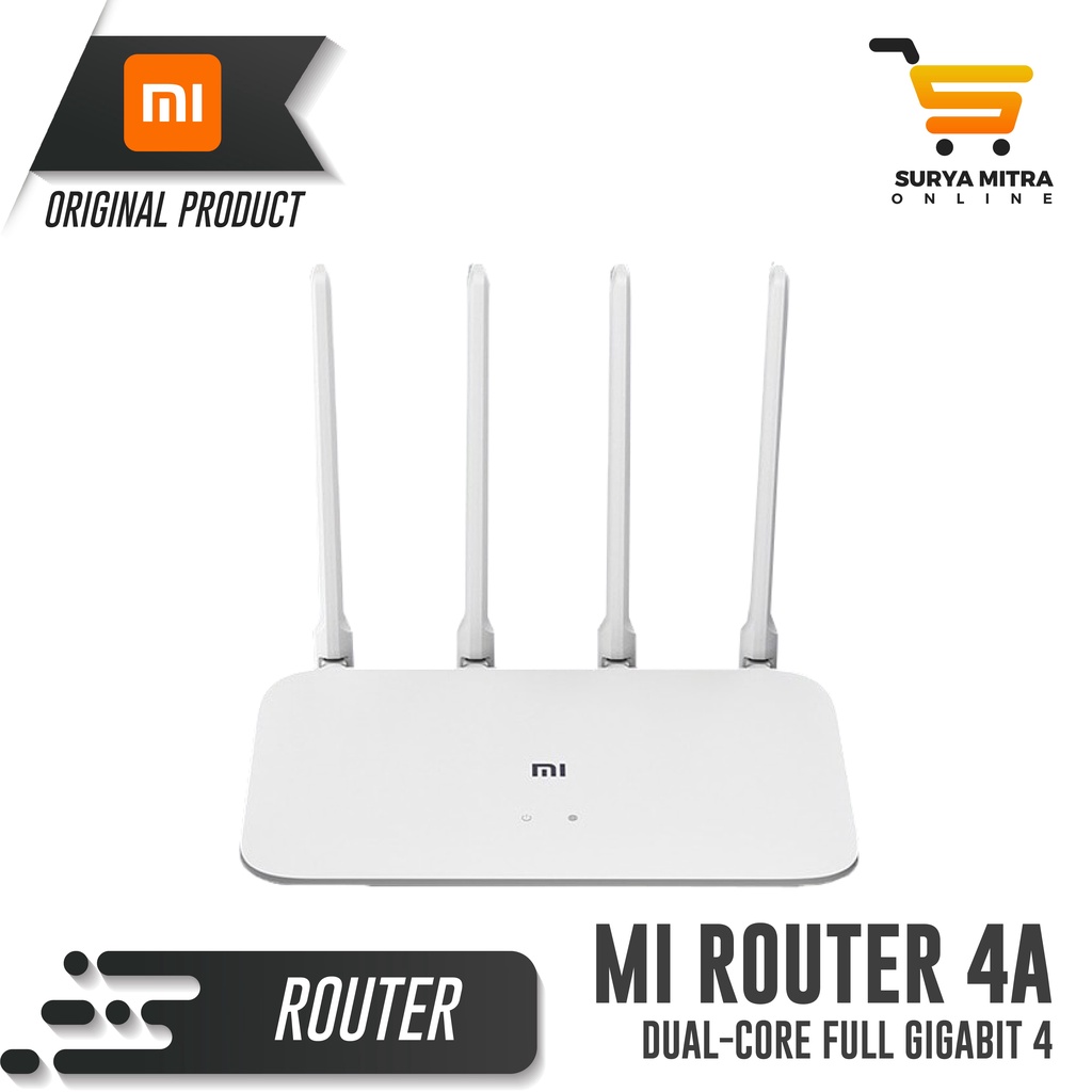 เราเตอร์ไร้สาย Mi 4A Gigabit Version Dual-Core Full Gigabit 4 Xiaomi ...