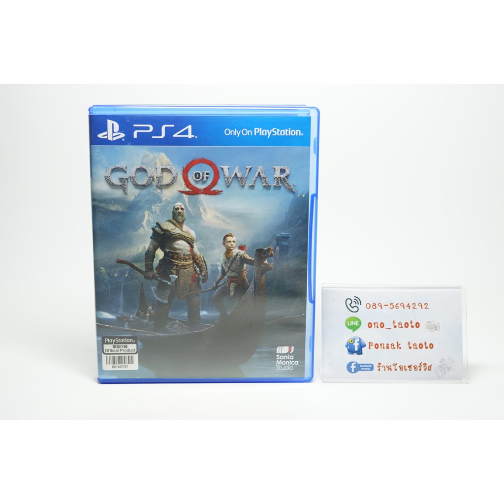 แผ่นเกม GOD IV แท้ สำหรับ PS4 | Shopee Thailand