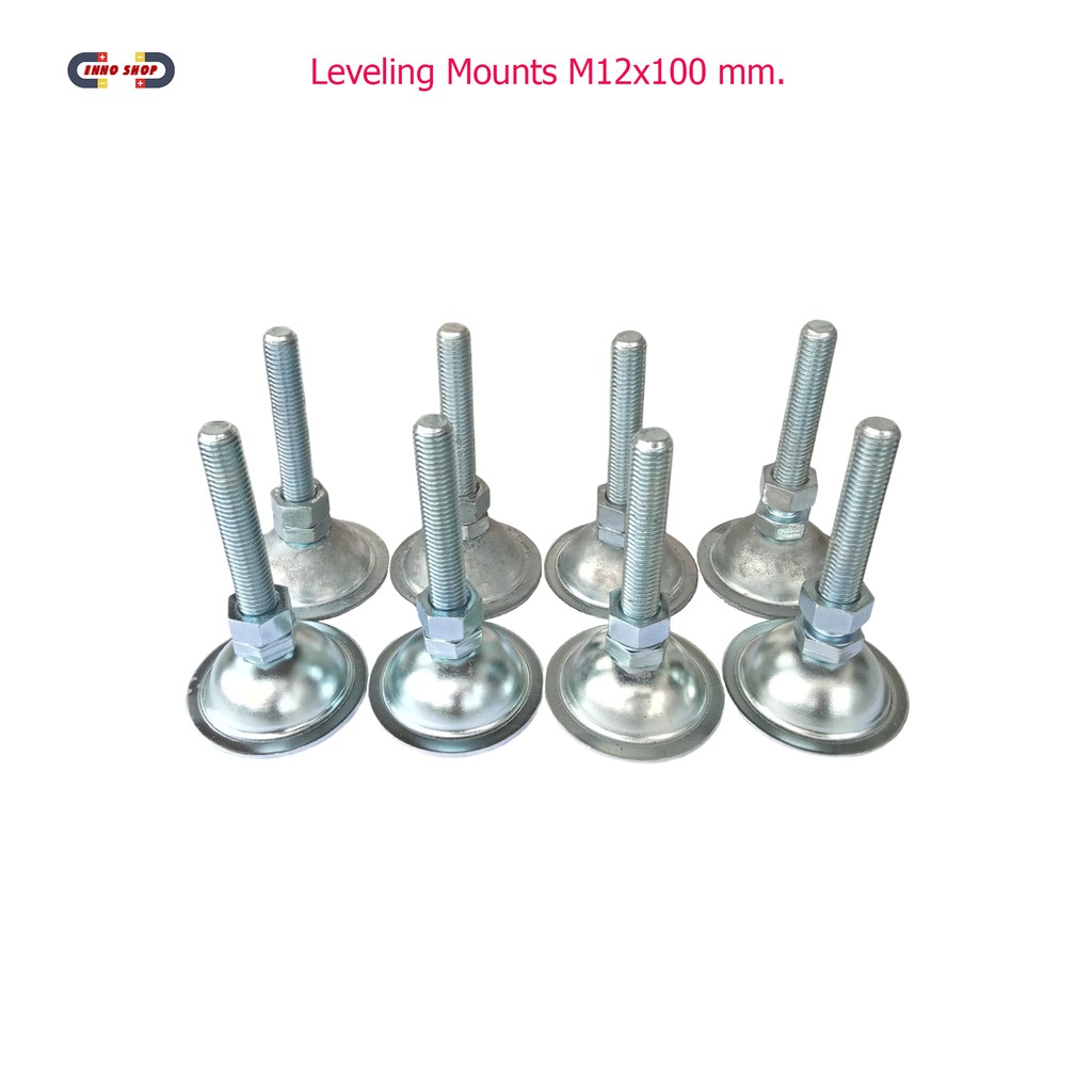Leveling Mounts M12 x 100 mm. ขาปรับระดับ ขนาด 12 x 100 mm. | Shopee ...