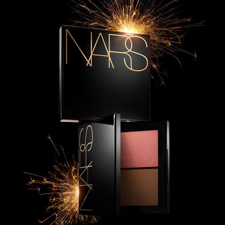 มั่นใจถูกที่สุด NARS Iconic Glow Cheek Duo Limited Edition - Oversized Compact - pommie - ThaiPick