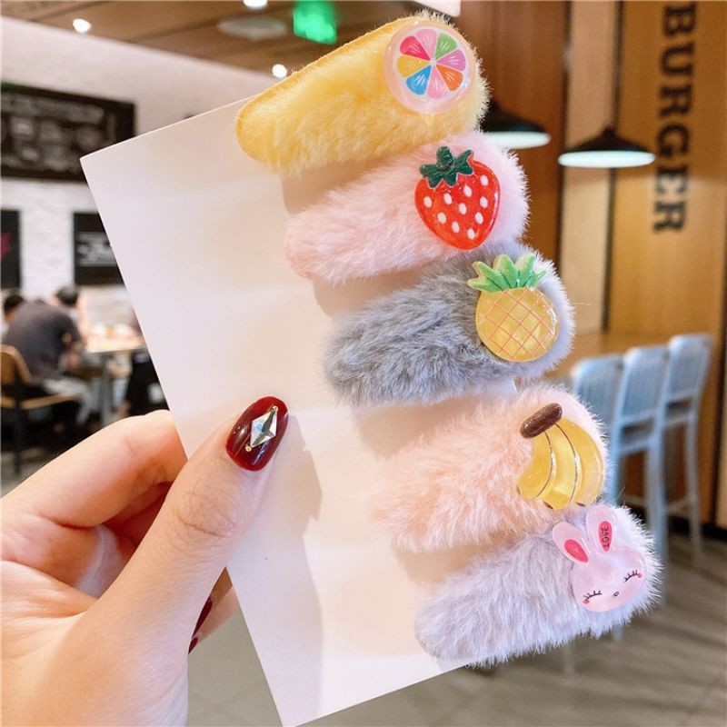 กิ๊บติดผมเด็ก ผลไม้5pcs/1set พร้อม ส่ง ???????? - ploypirin_ploy - ThaiPick