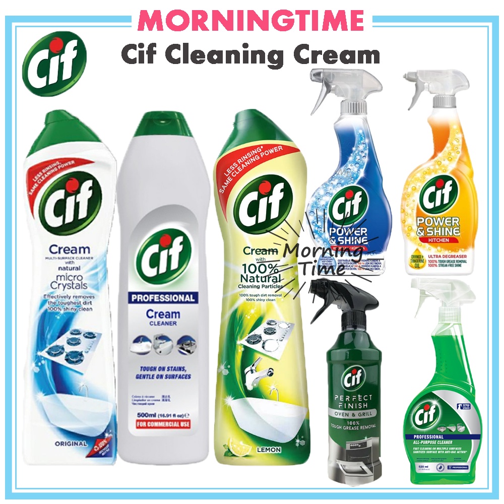 Cif Cleaning Cream เป็นผลิตภัณฑ์ขจัดคราบฝังลึก 500ml | Shopee Thailand