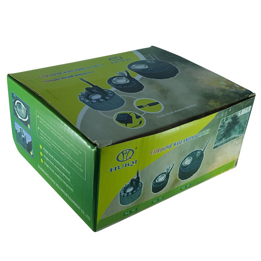 JIR อุปกรณเลี้ยงปลา เครื่องสร้างควันเทียม ควันบ่อปลาตู้ปลา พร้อมแสงสี่รุ้ง HUIQI HQ-105 อุปกรณ์ ...