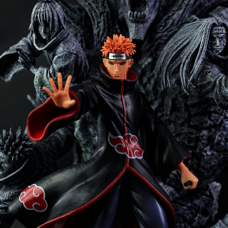 Ready StockNaruto Shippuden Akatsuki Pain Action Figure Anime Model GK ...