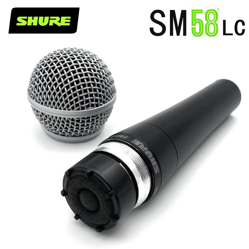 ไมโครโฟนแบบมีสาย SHURE SM58-LC ของแท้ชุดไมโครโฟนไมโครโฟนแบบมีสายแบบไดนามิกที่บ้านการแสดงบนเวที K ...